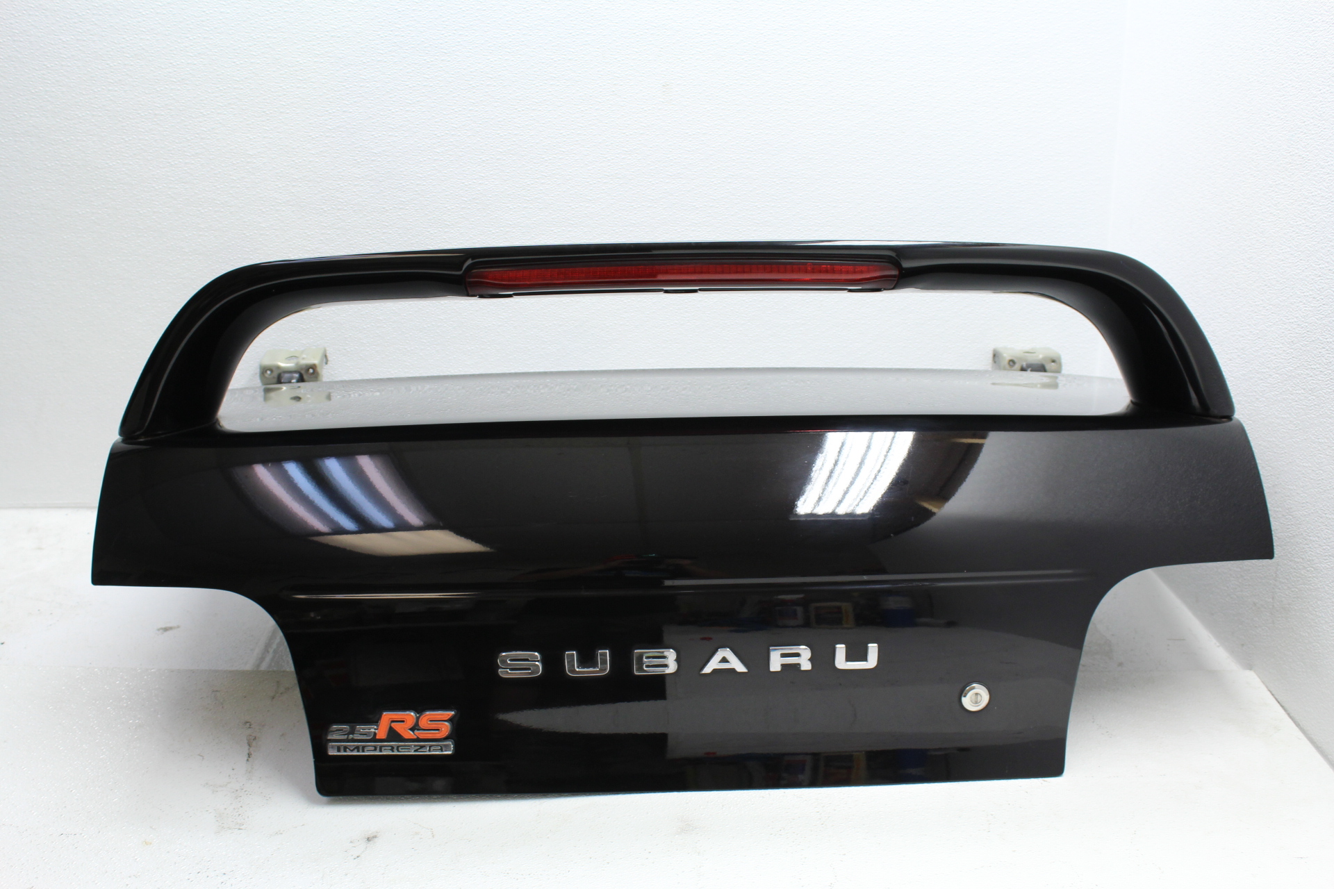 1998-2001 SUBARU IMPREZA 2.5 RS GC8 REAR TRUNK LID & SPOILER BLACK OEM ...