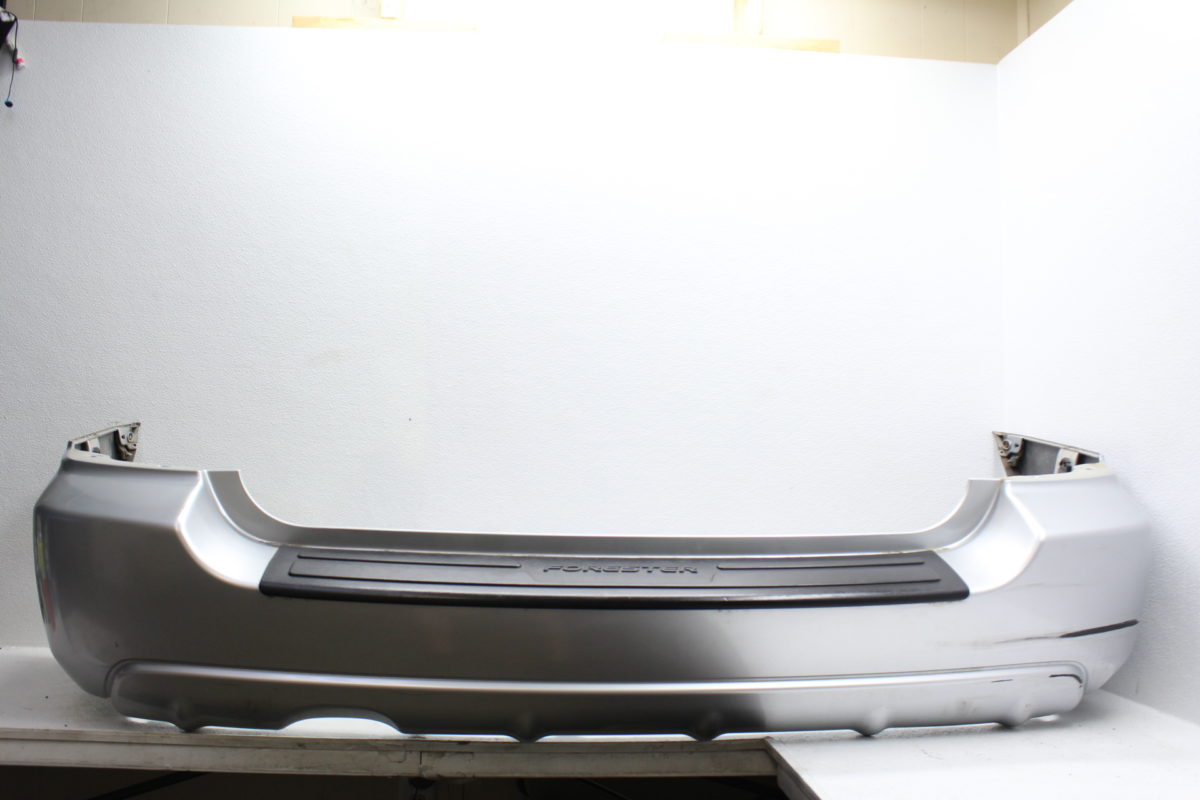 2004-2008 SUBARU FORESTER XT FXT REAR BUMPER COVER SILVER OEM FACTORY ...