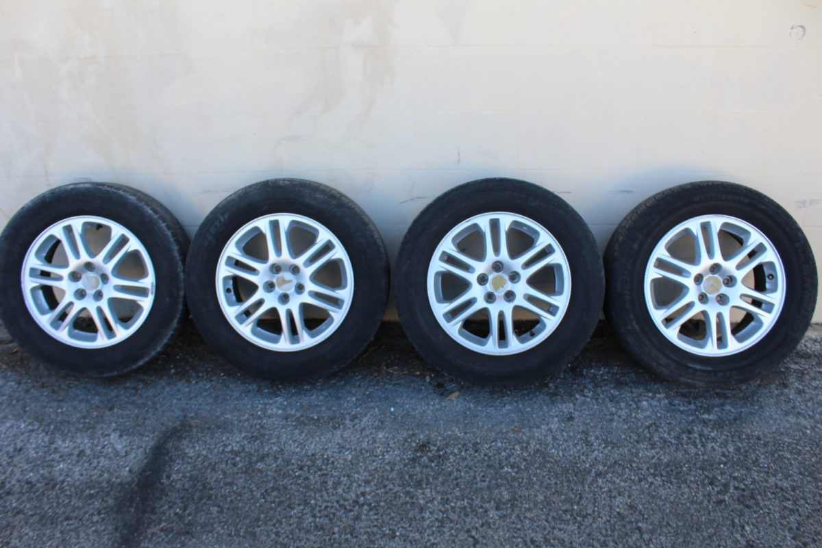 2004-2008 SUBARU FORESTER XT FXT OEM FACTORY WHEELS RIMS W/ TIRES 5X100 ...