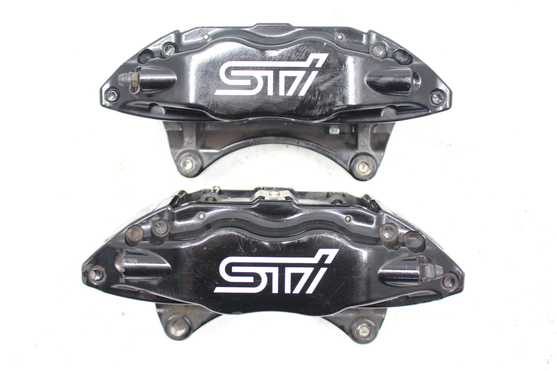 2008-2017 SUBARU WRX STI FRONT & REAR BREMBO BRAKE CALIPERS OEM 55K ...
