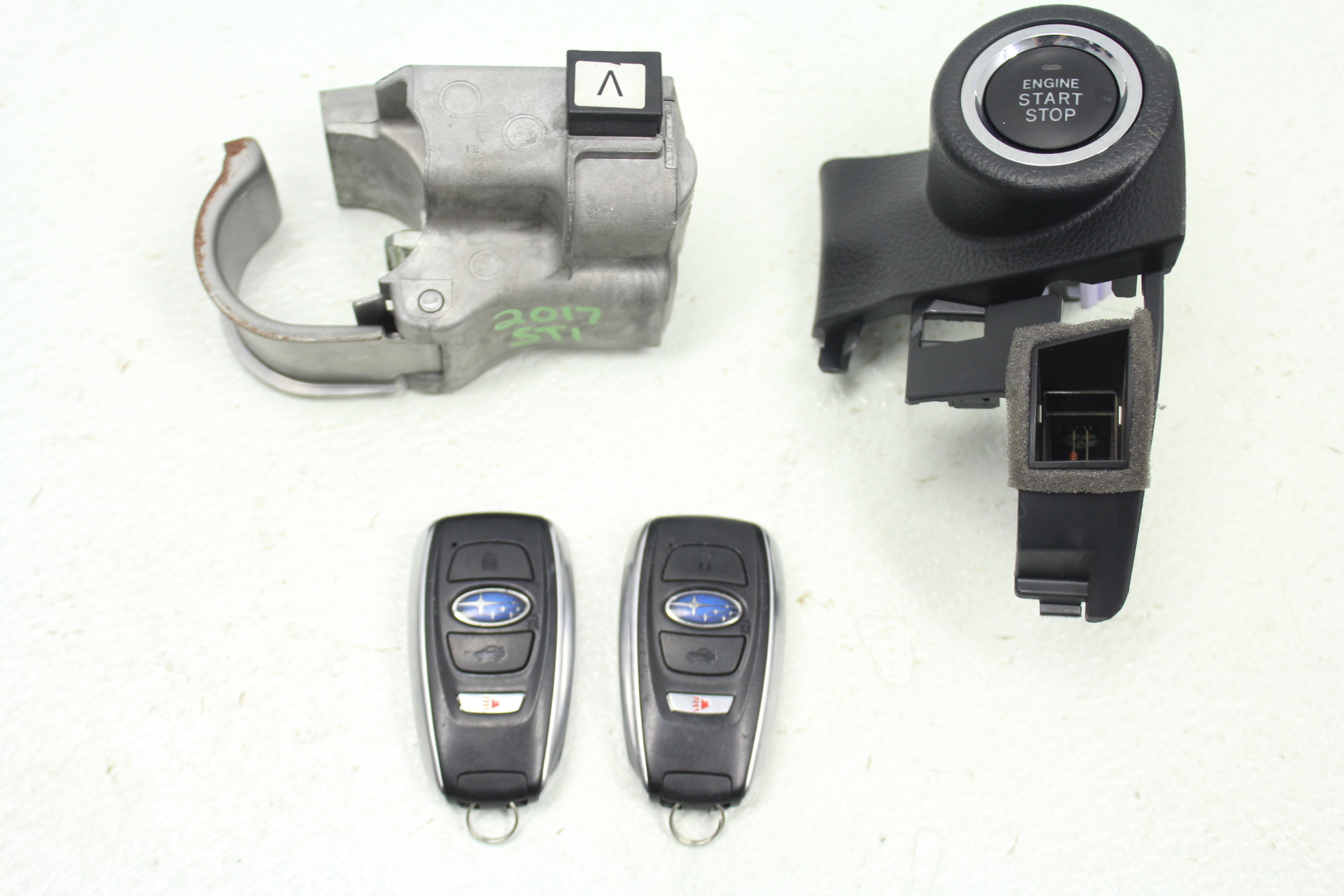 2015-2020 SUBARU WRX STI LIMITED CLUSTER IGNITION ECU ECM KEYS PUSH ...